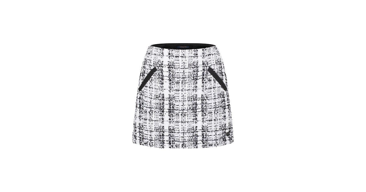 Graphic Tweed Mini Skirt - Ready-to-Wear | LOUIS VUITTON