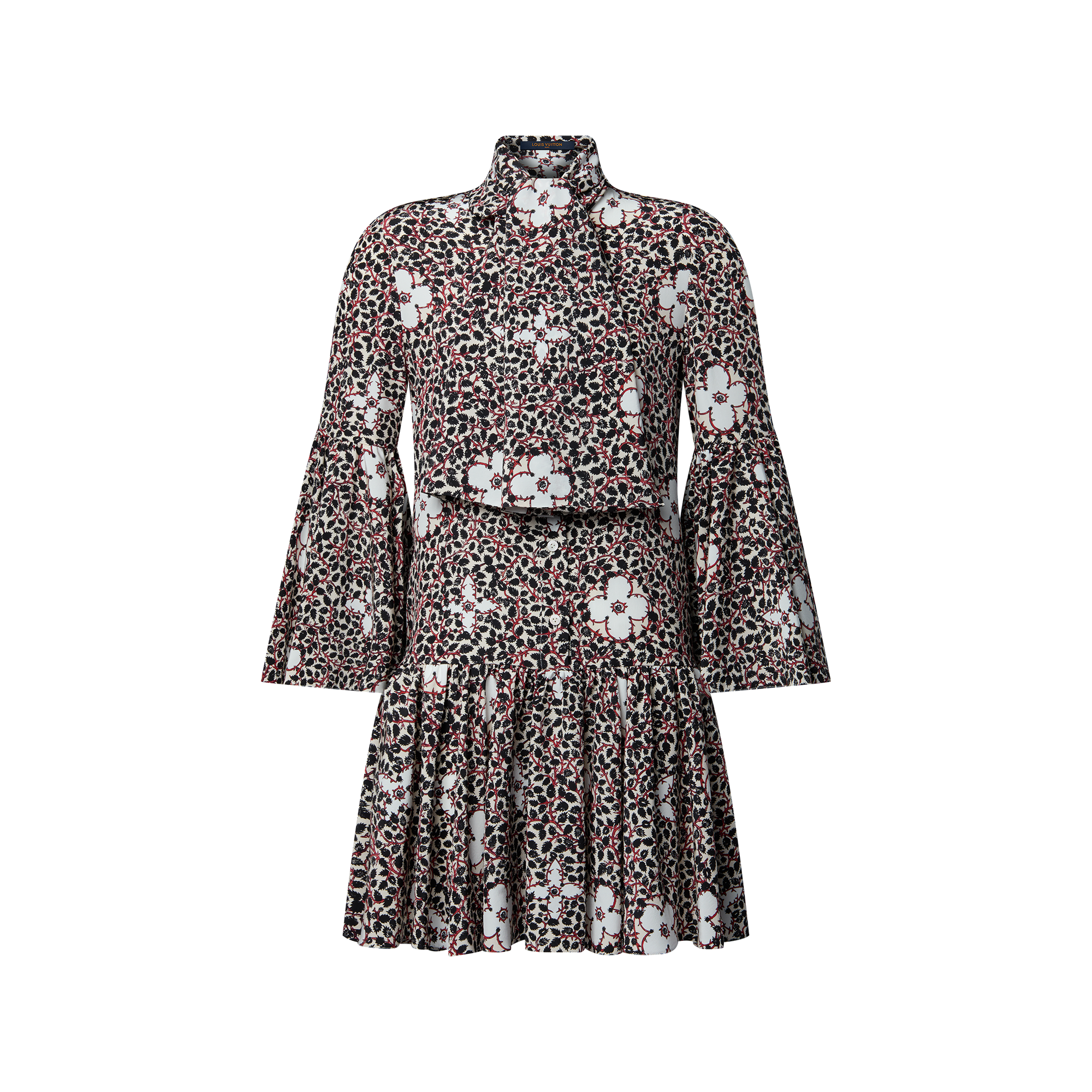 Botanical Print Dress - Ready-to-Wear | LOUIS VUITTON