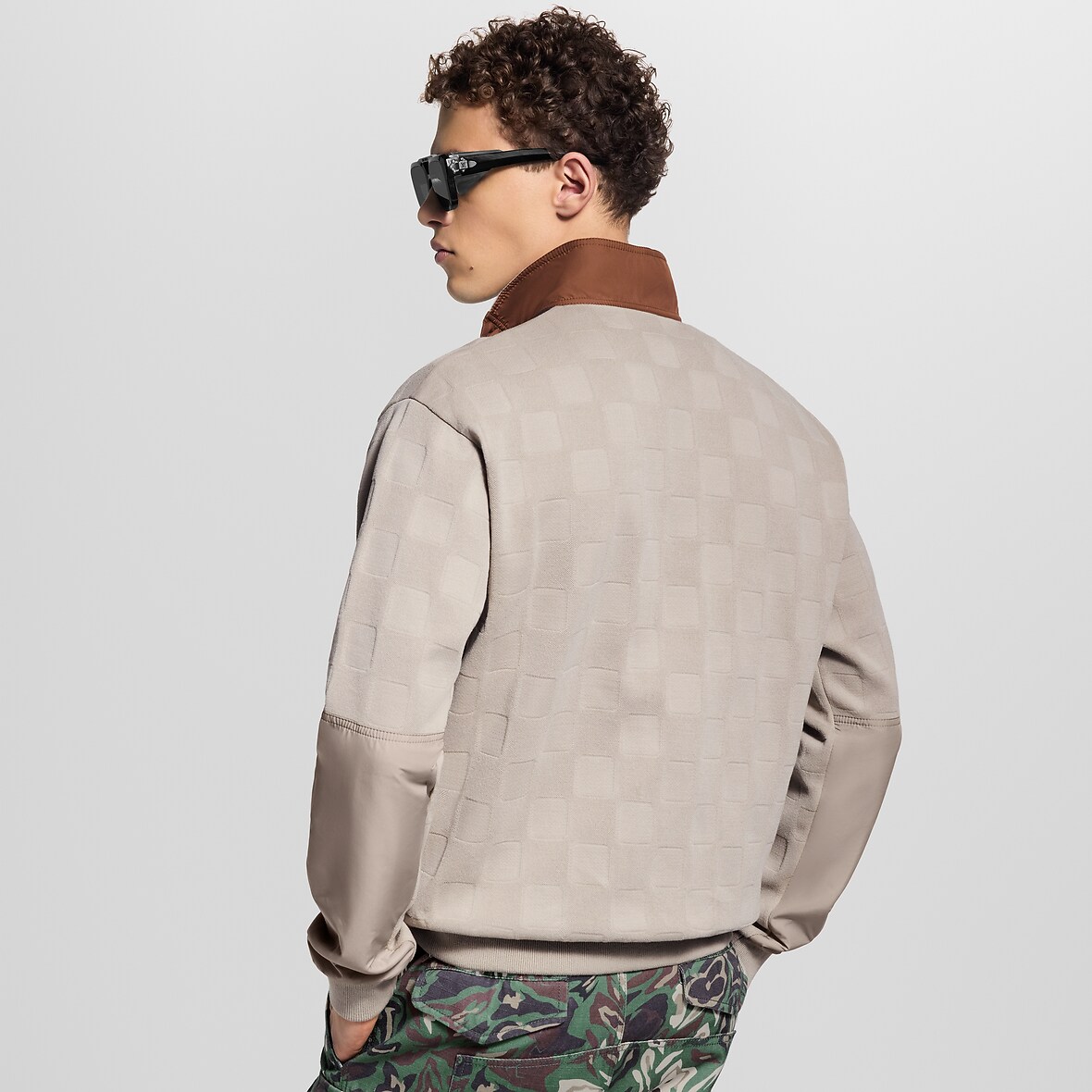 Damier Hybrid Half-Zip Workwear Pullover - Ready-to-Wear | LOUIS VUITTON