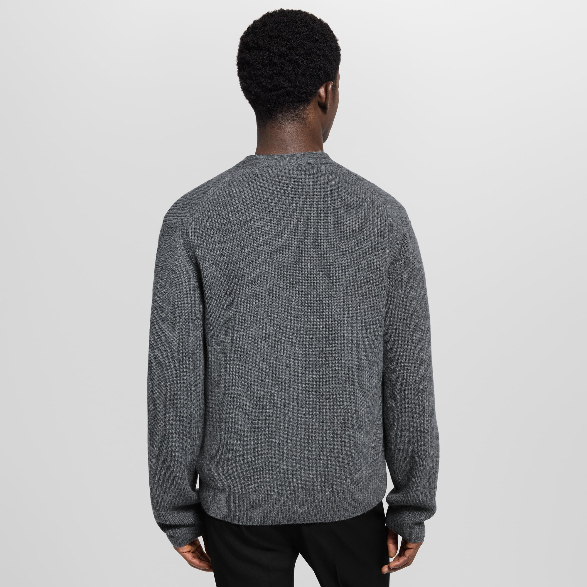 Embroidered Signature Cashmere Cardigan - Ready-to-Wear | LOUIS VUITTON
