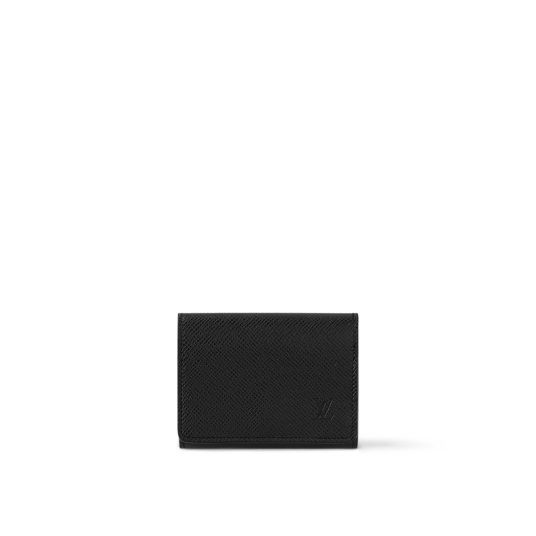 Envelope Business Card Holder Monogram Eclipse Canvas - Holiday Gifts ...