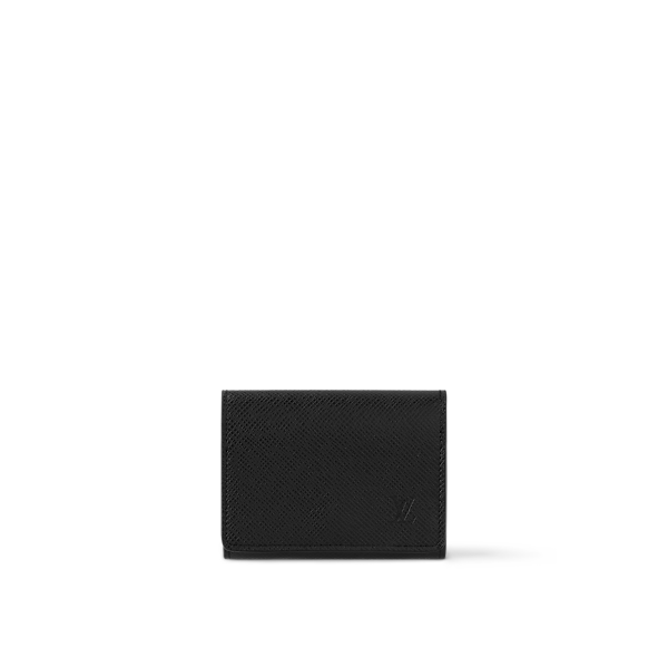 Envelope Business Card Holder Monogram Eclipse Canvas - Holiday Gifts ...