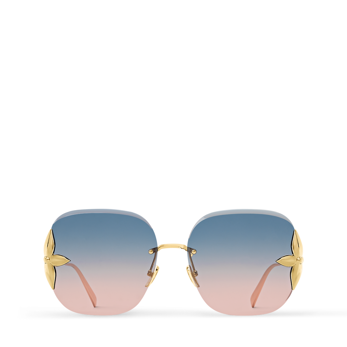Flower Edge Metal Square Sunglasses . - Accessories | LOUIS VUITTON
