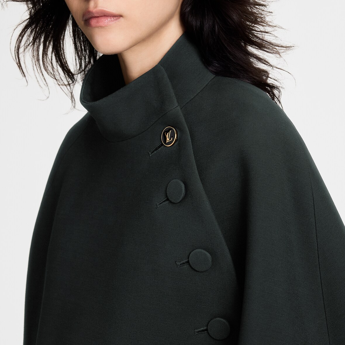 High Collar Cape Coat - Ready-to-Wear | LOUIS VUITTON