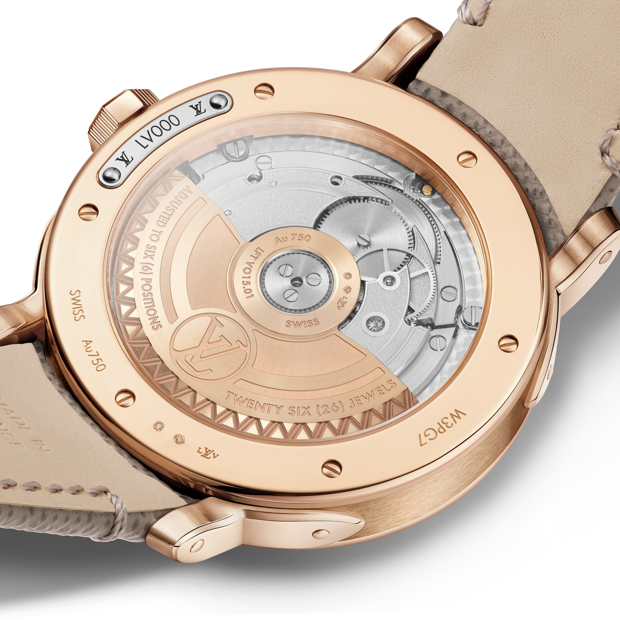 Louis Vuitton Escale Twin Zone, Automatic, 40mm, Rose Gold - All ...