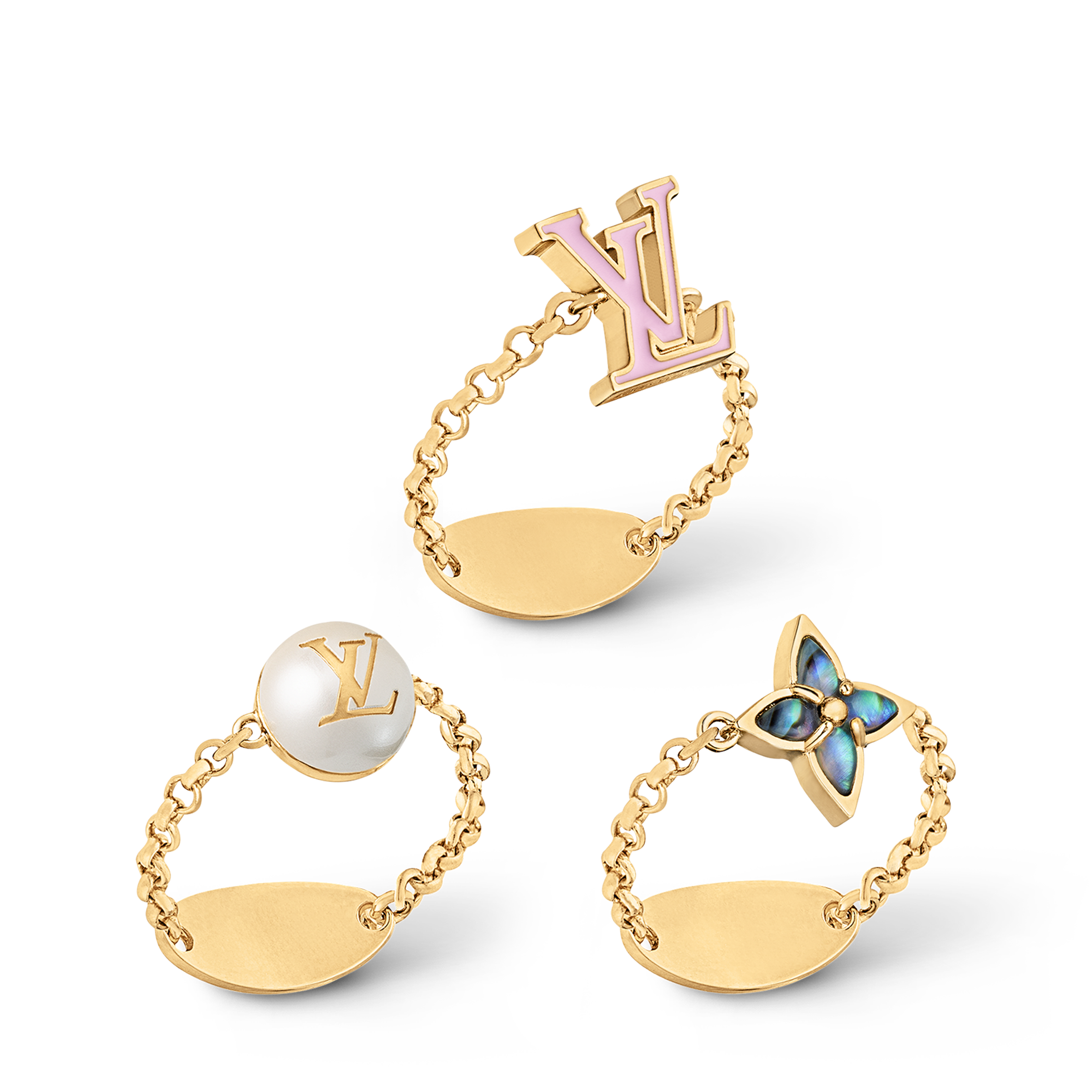 LV Layer Color ring set . - Fashion Jewellery | LOUIS VUITTON