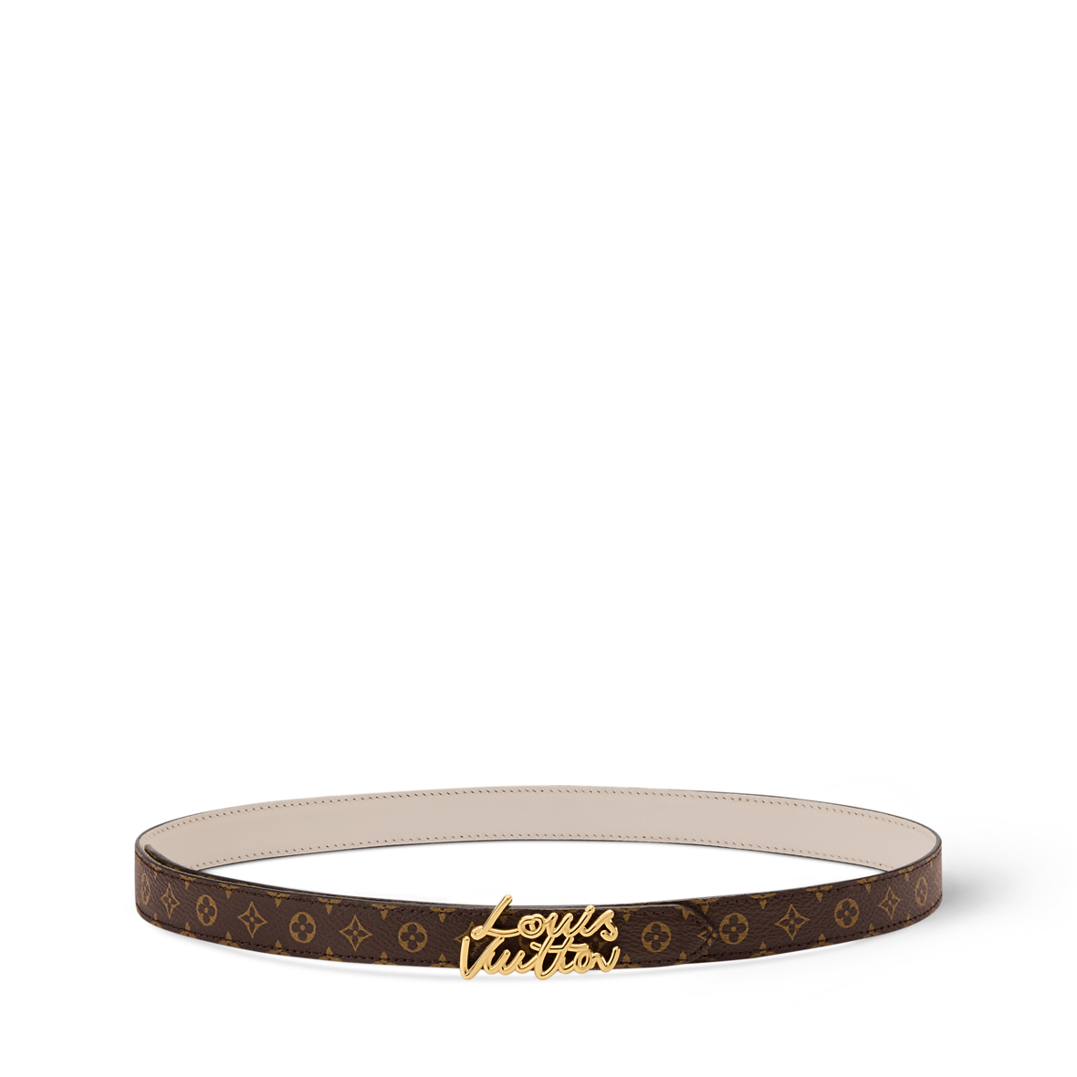 LV Script 20mm Belt - Accessories | LOUIS VUITTON