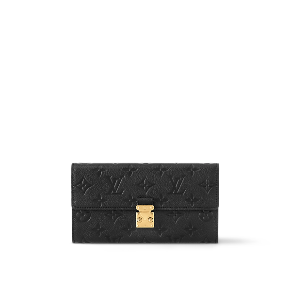 Sarah Wallet Monogram Empreinte Leather - Wallets and Small Leather ...