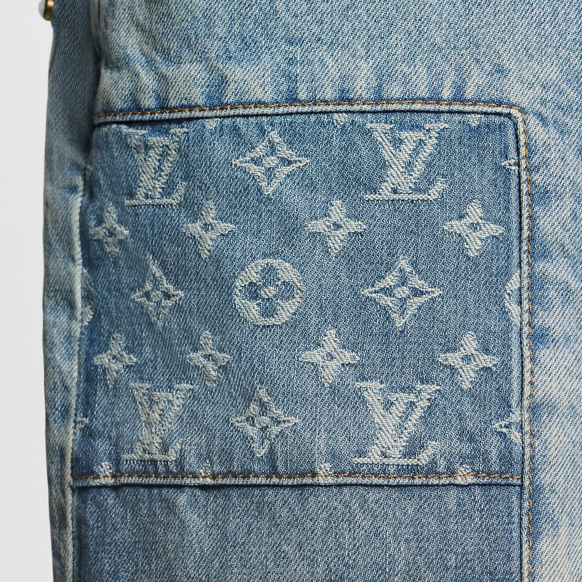 Signature Patchwork Denim Pants - Ready-to-Wear | LOUIS VUITTON