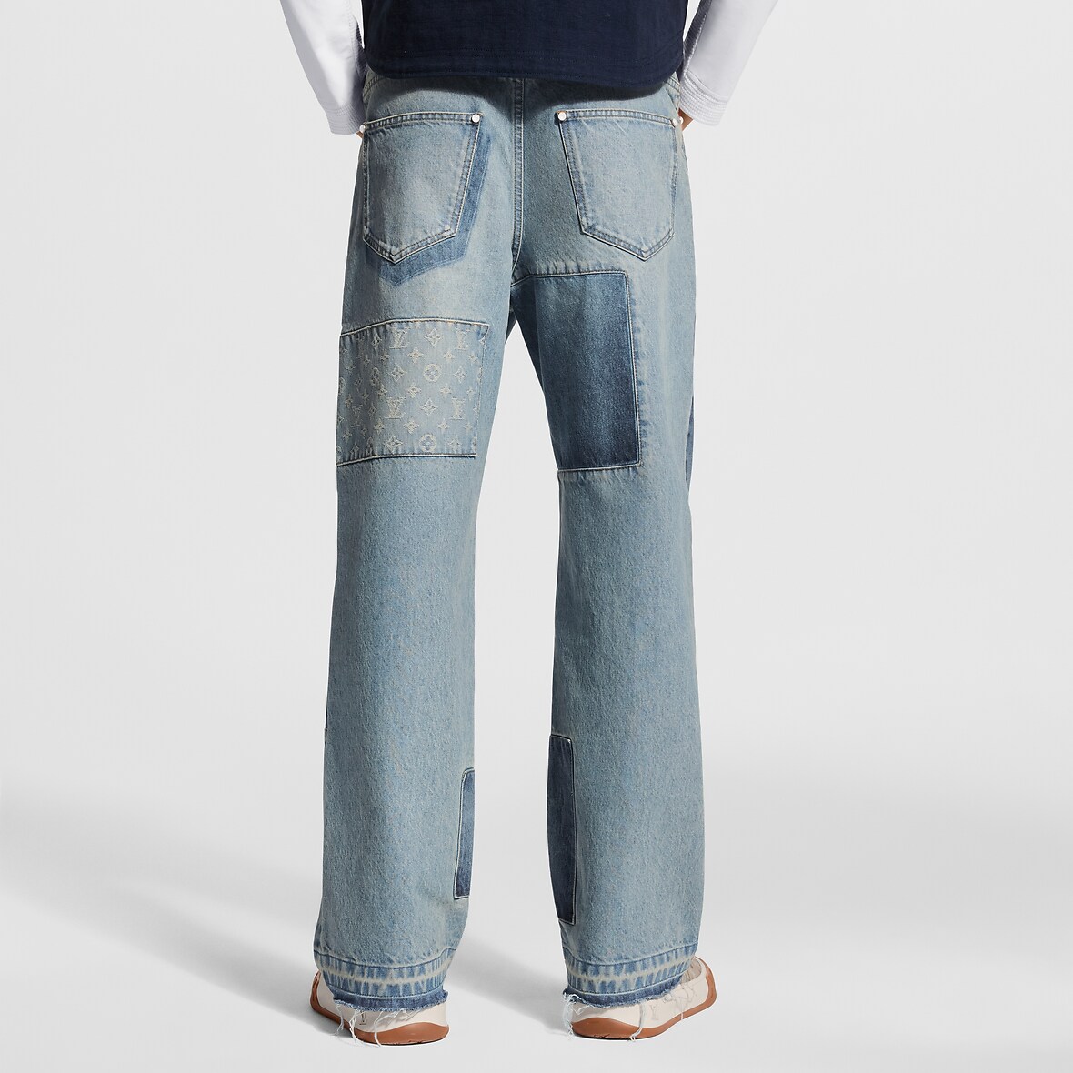 Signature Patchwork Denim Pants - Ready-to-Wear | LOUIS VUITTON