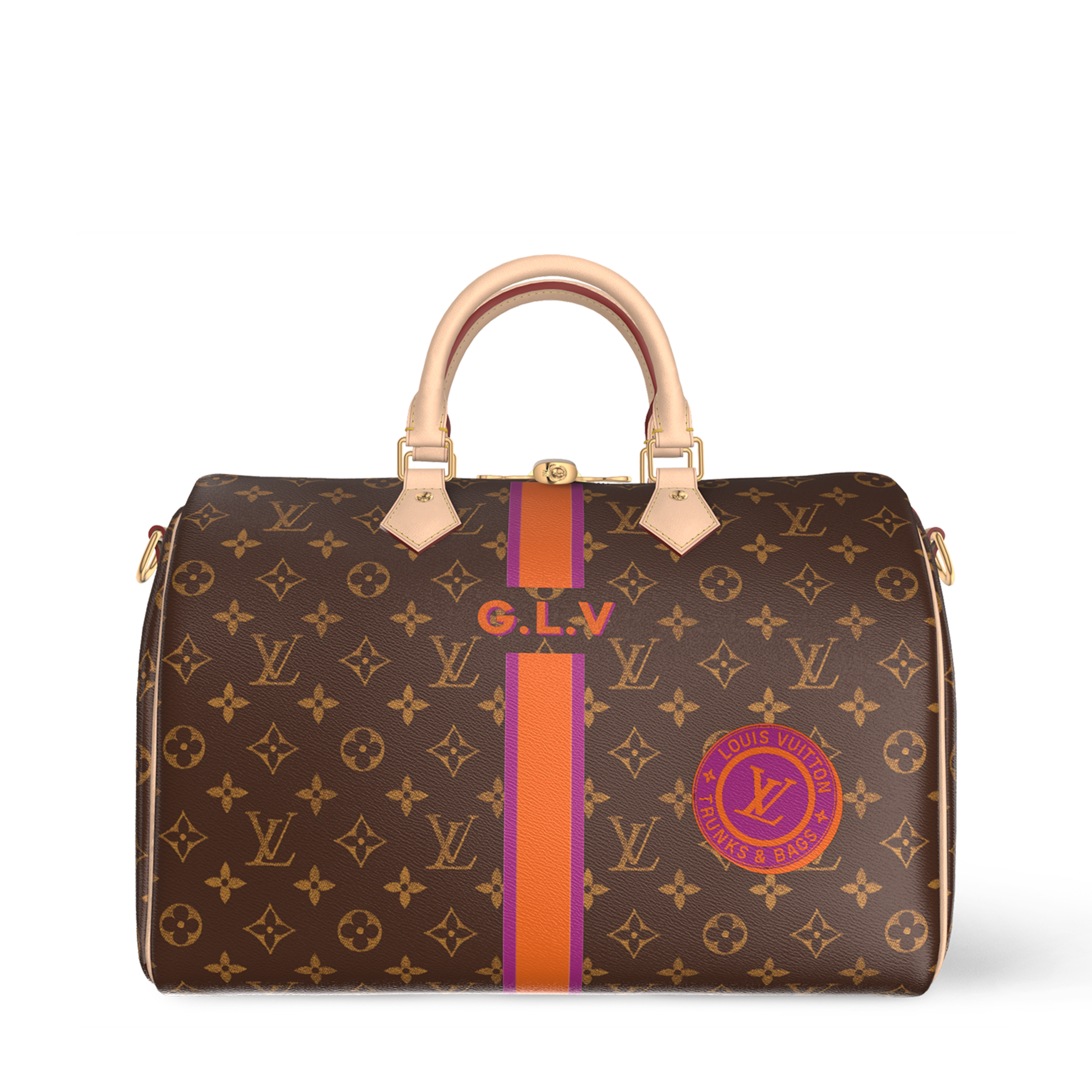 Speedy Bandoulière 35 Mon Monogram Monogram Canvas - Personalisation ...