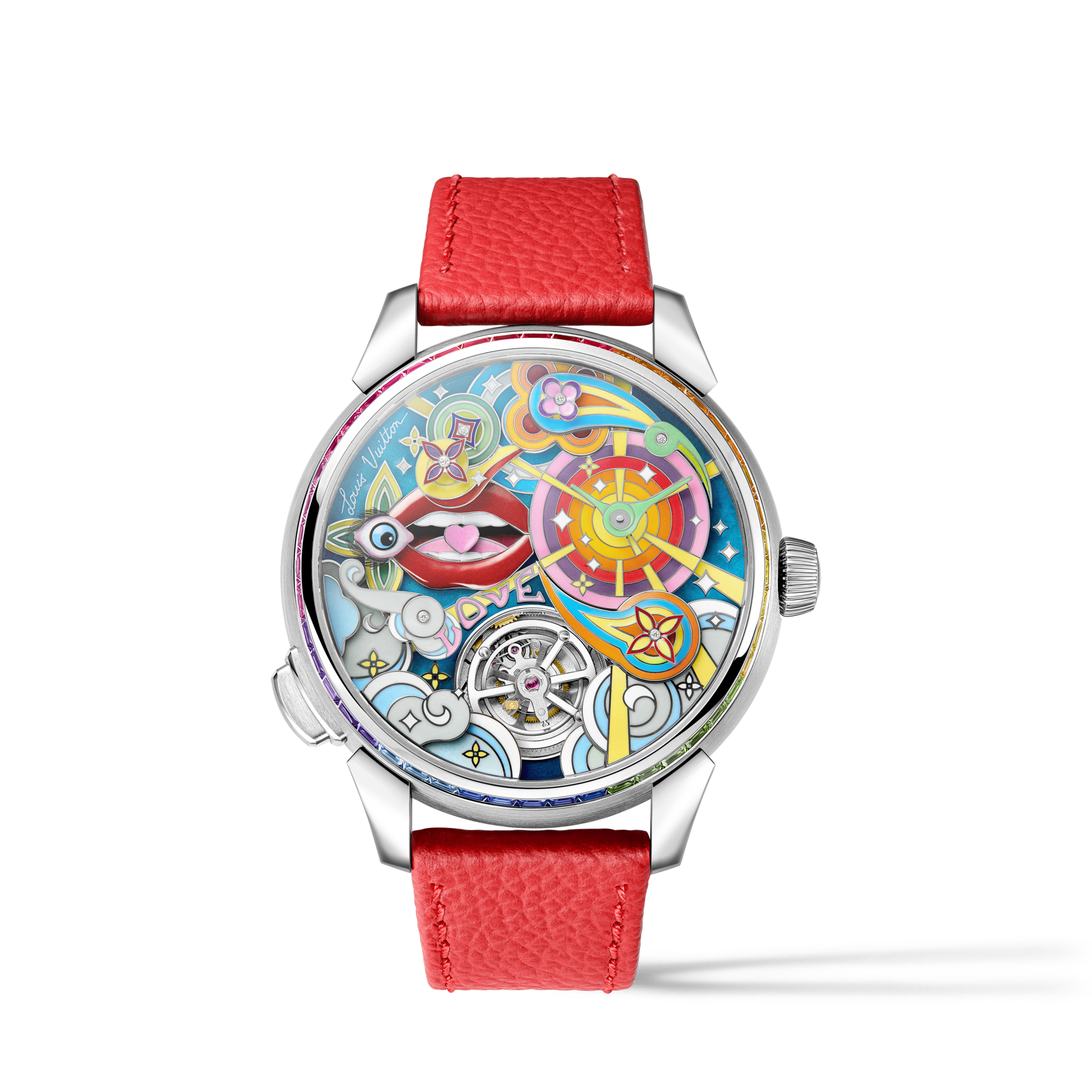 Tambour Taiko Arty Automata, Automatic, 42mm, White Gold - All Watches ...