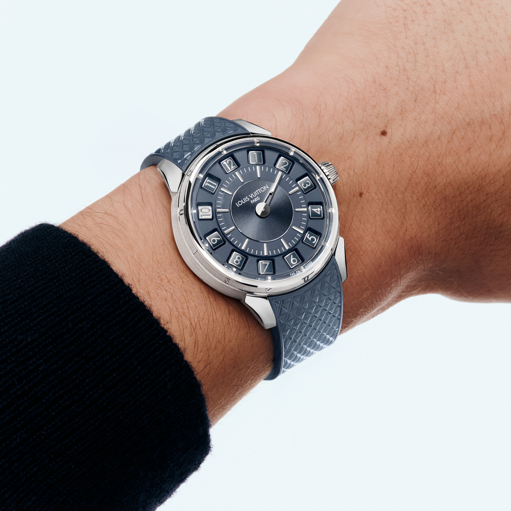 Tambour Taiko Spin Time, Automatic, 39.5mm, White gold - All Watches ...