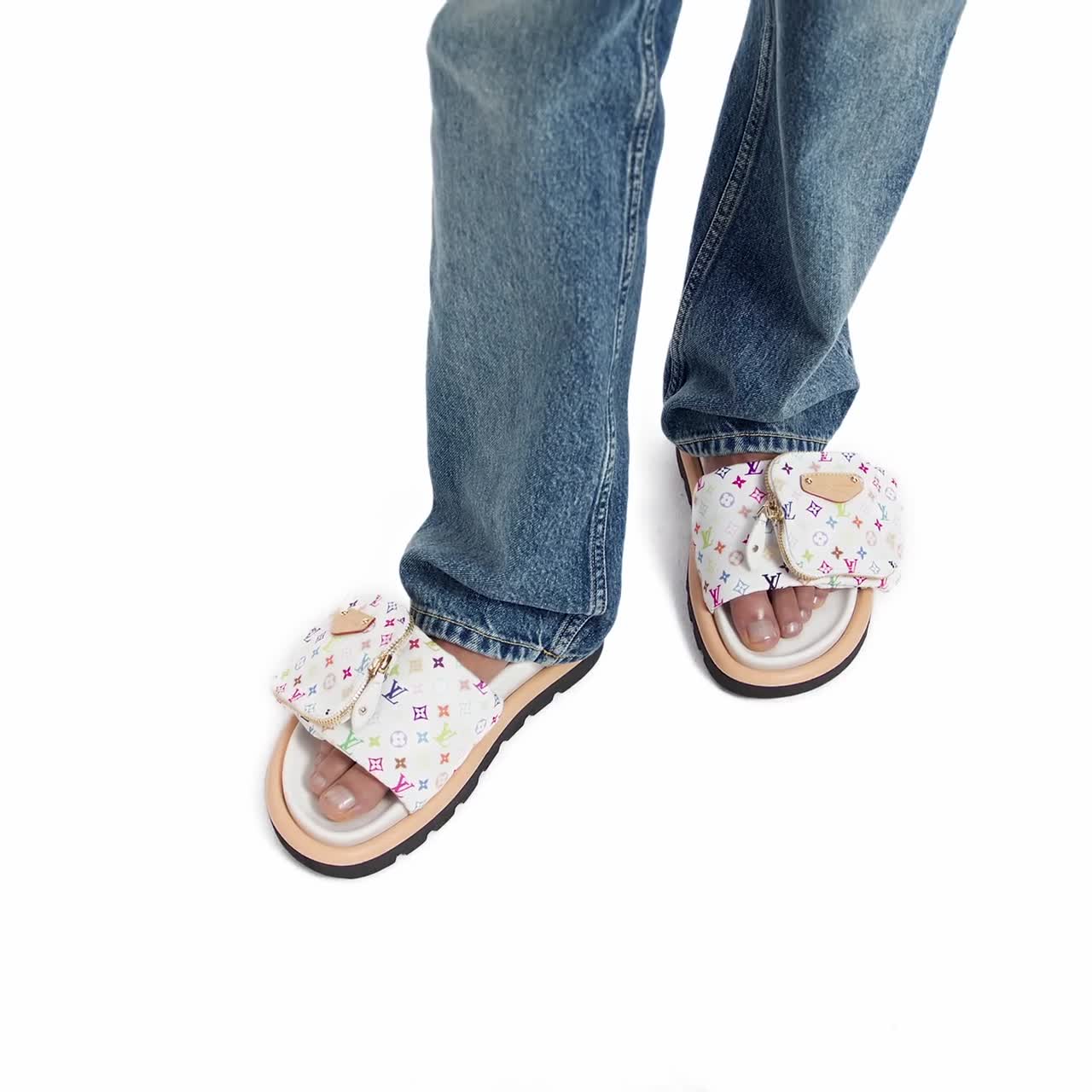 LV x TM Pool Pillow Flat Comfort Mule - Shoes | LOUIS VUITTON