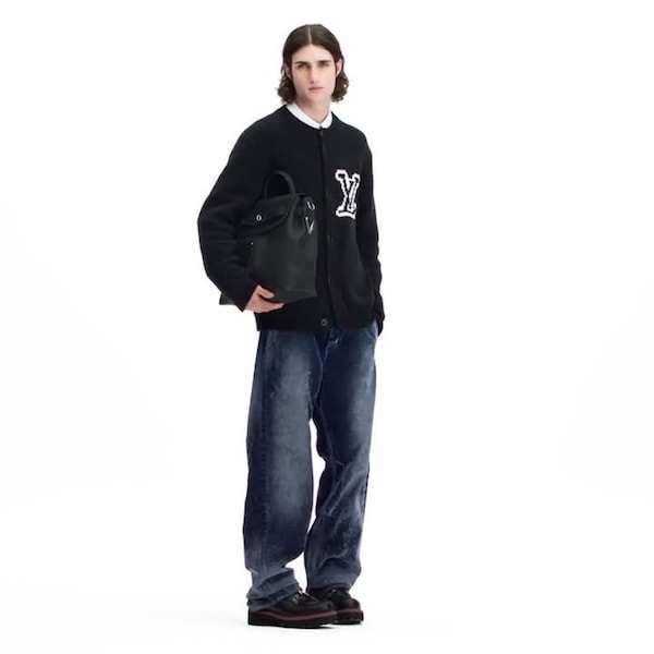 Chunky Intarsia Signature Cardigan - Ready-to-Wear | LOUIS VUITTON